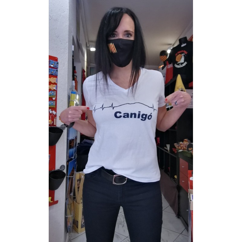 Tee-shirt woman Canigó white Taille XS