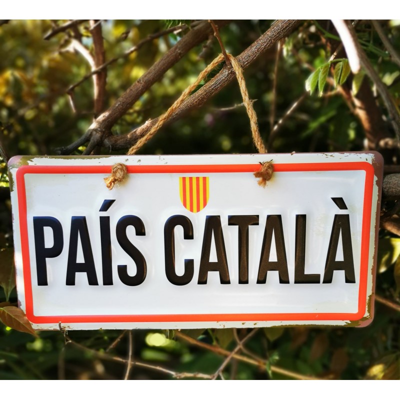 Plaque en fer décoration Pays Catalan